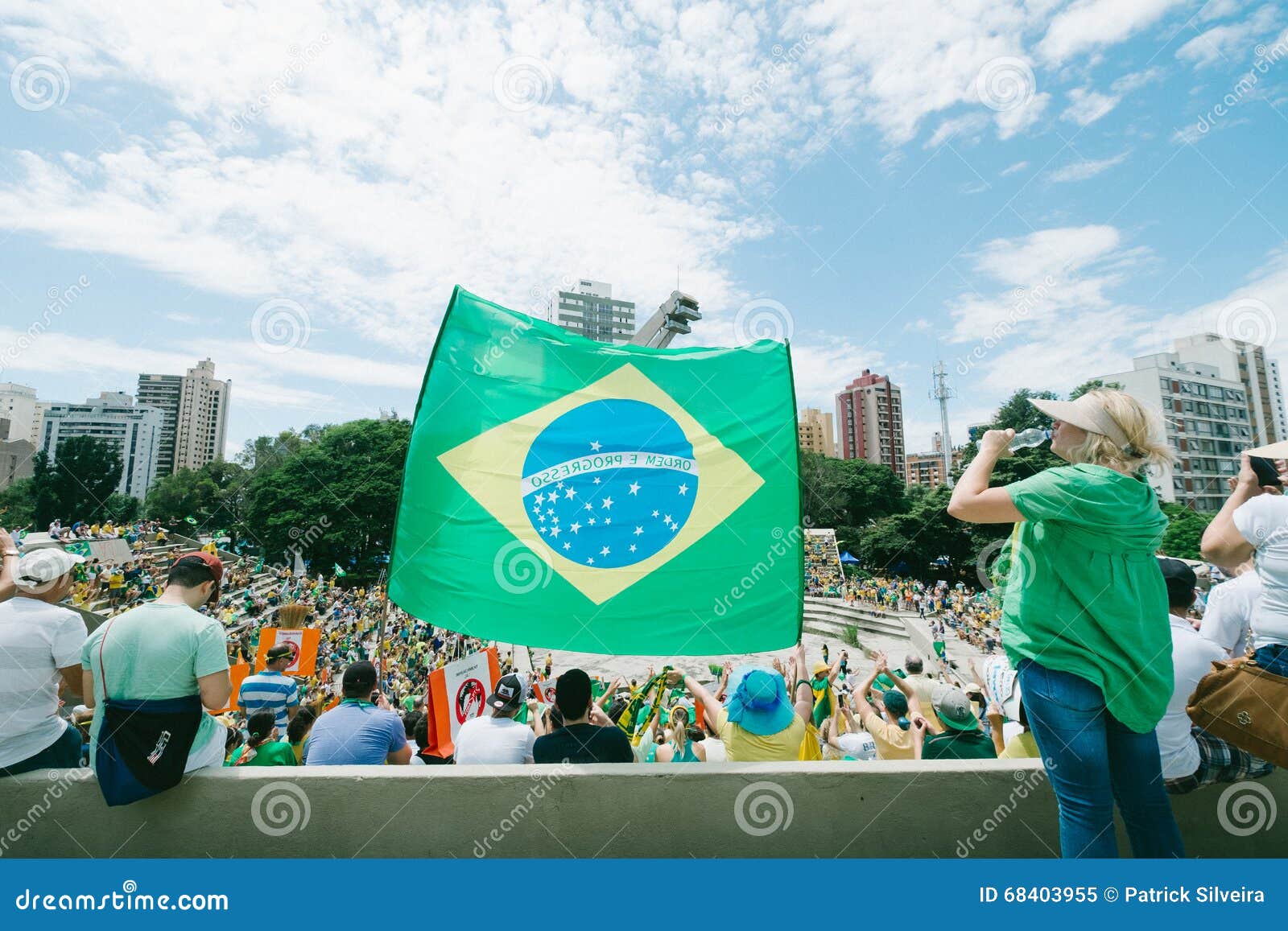 Brazilian Crowd editorial image. Image of brazilian, south - 68403955