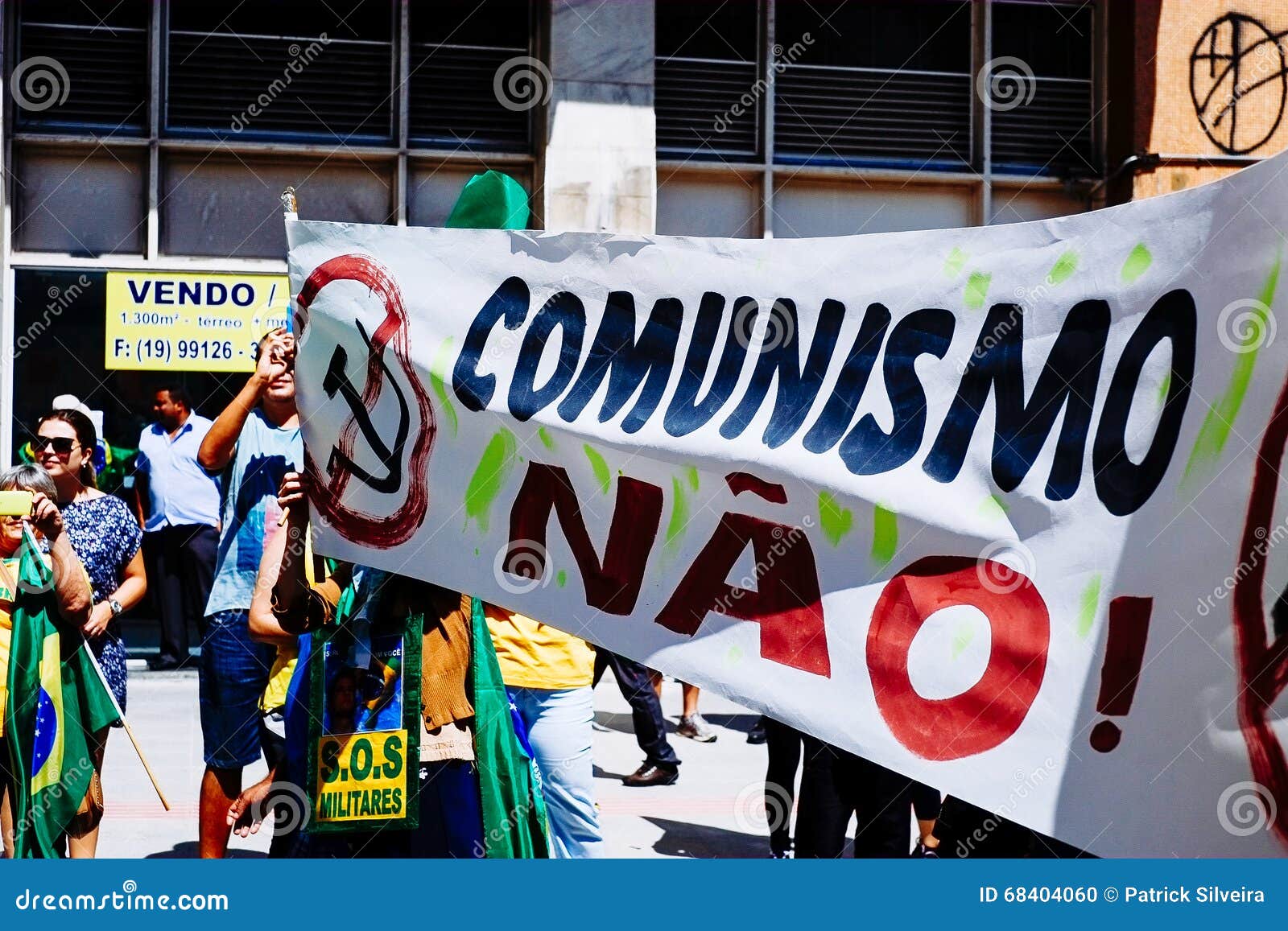 Brazilian Crowd editorial image. Image of nationalism - 68404060