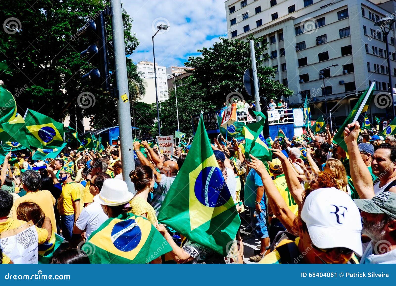 Brazilian Crowd editorial photo. Image of america, campinas - 68404081