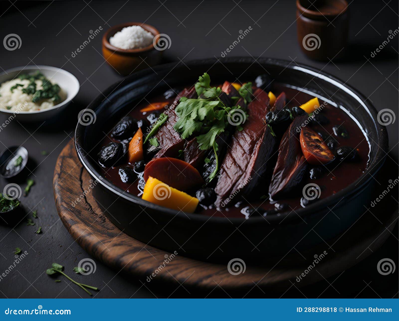 Feijoada Brasileira. Brazilian Feijoada. Brasilian Bean. Vector ...