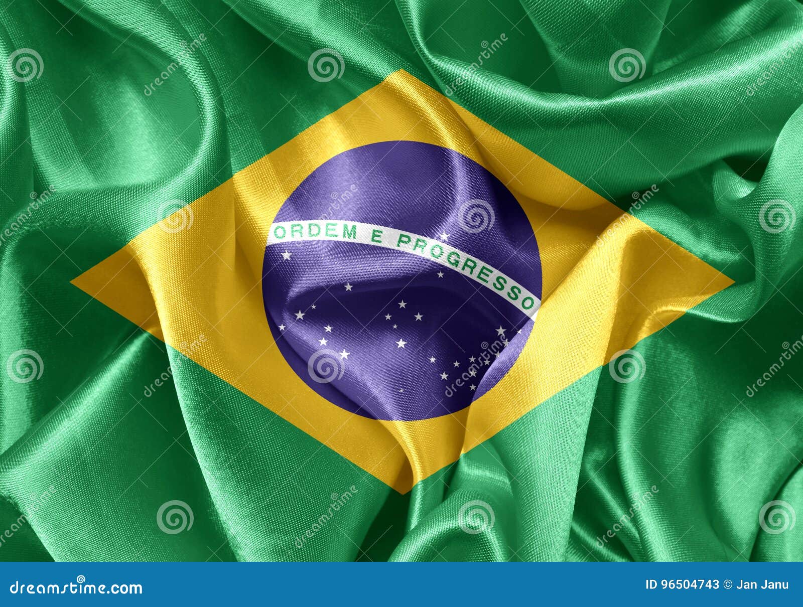 Brazilian flag stock image. Image of brazil, nation, polyester - 96504743