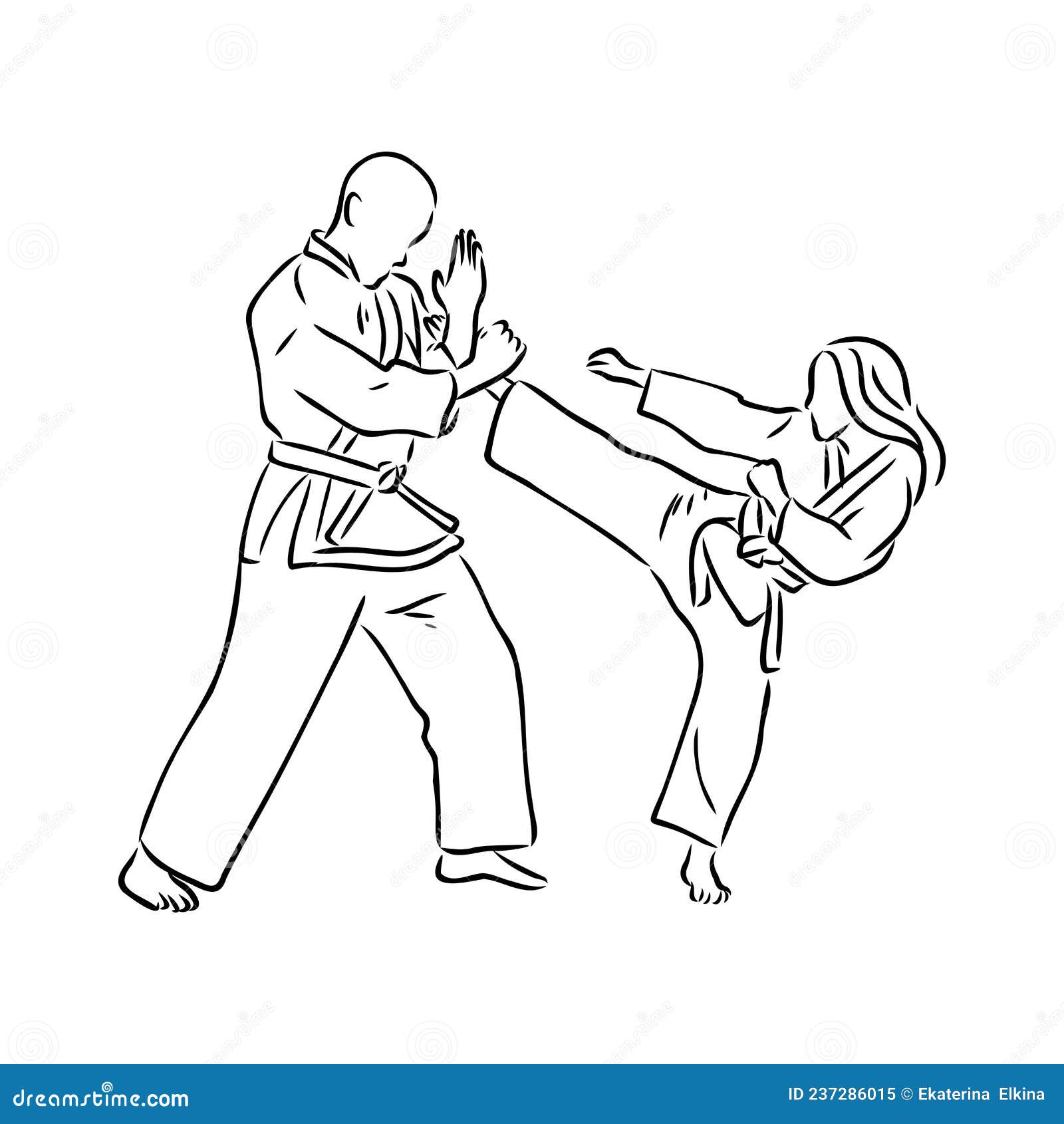 Brazilian Jiu Jitsu Technique in Vector Illustration Stock Vector ... Brazilian Jiu Jitsu Technique in Vector Illustration Stock Vector ...