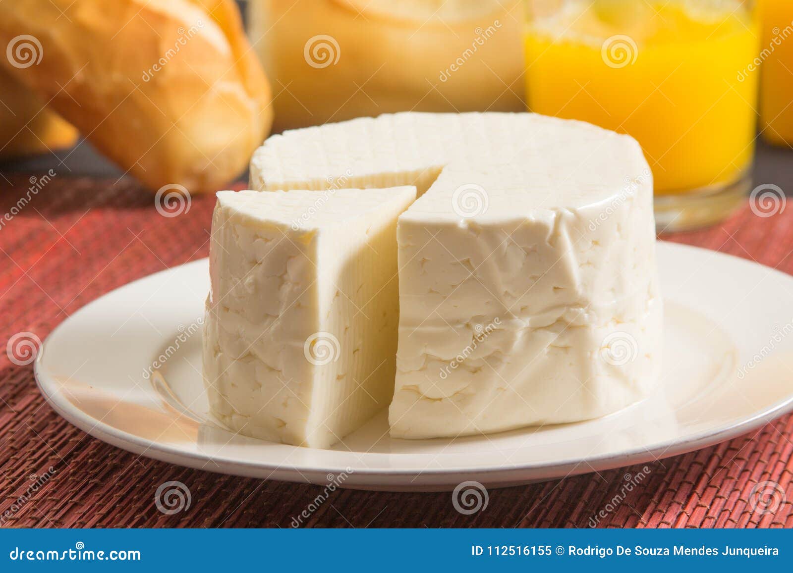 Brazilian Minas Cheese stock image. Image of traditional - 112516155
