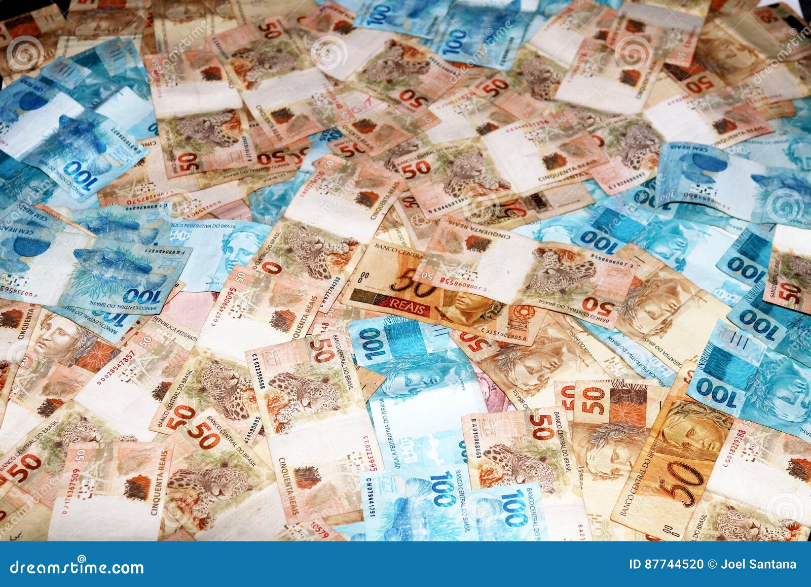 Brazilian Money in Various Values Stock Photo - Image of dinheiro ...
