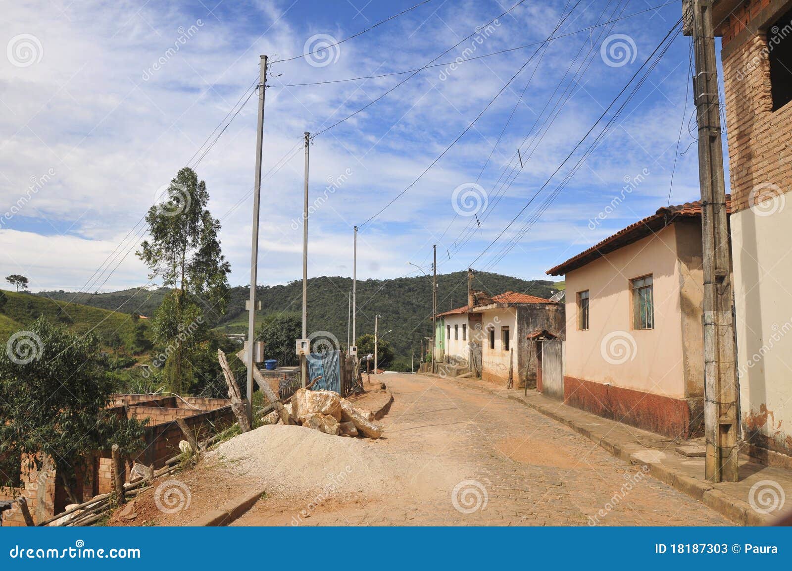 Brazilian Poor Interior Typical Scene Stock Image - Image of typical ...