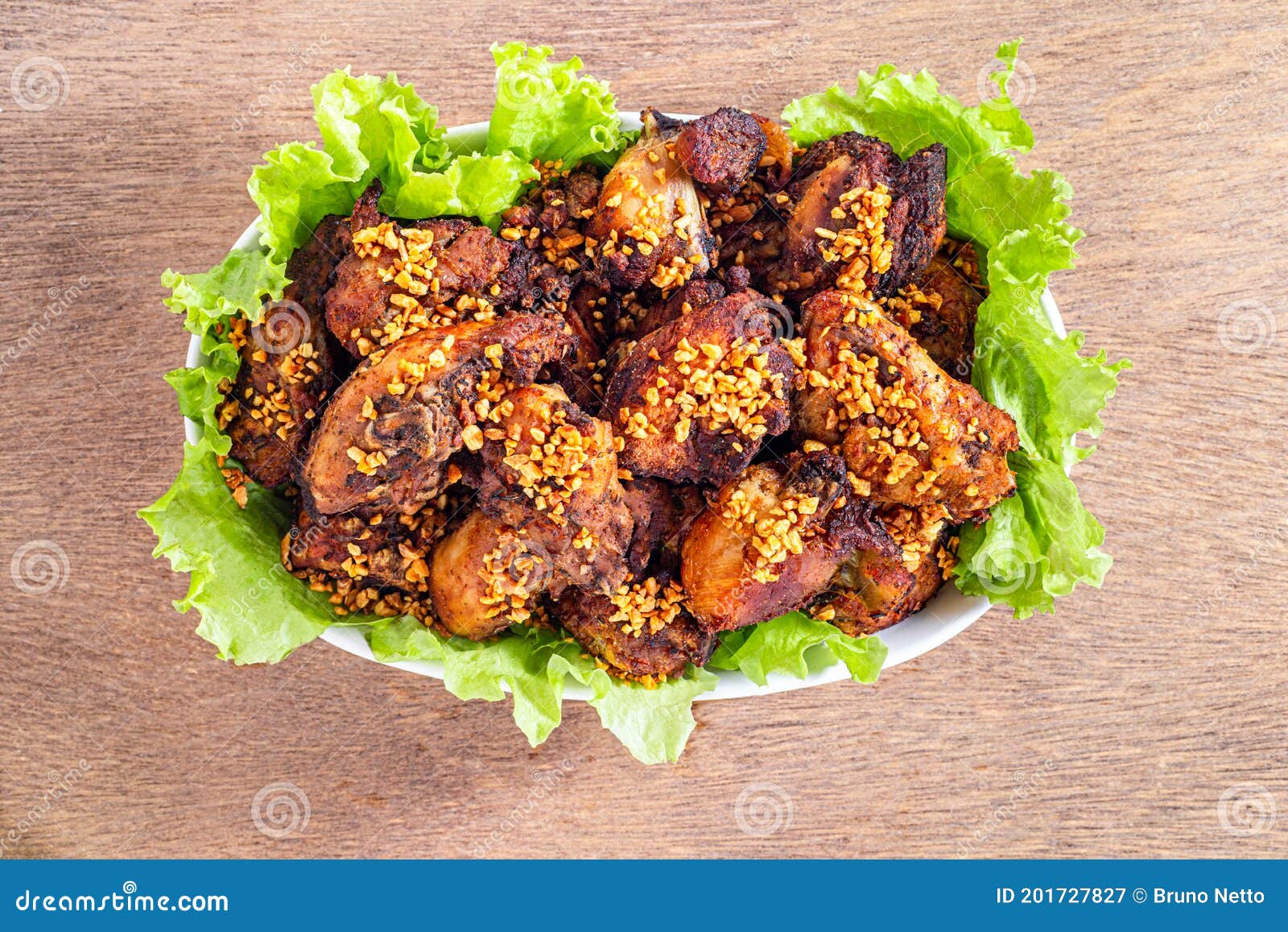 Brazilian Style Deep Fried Chicken. Called Frango a Passarinho. Top ...