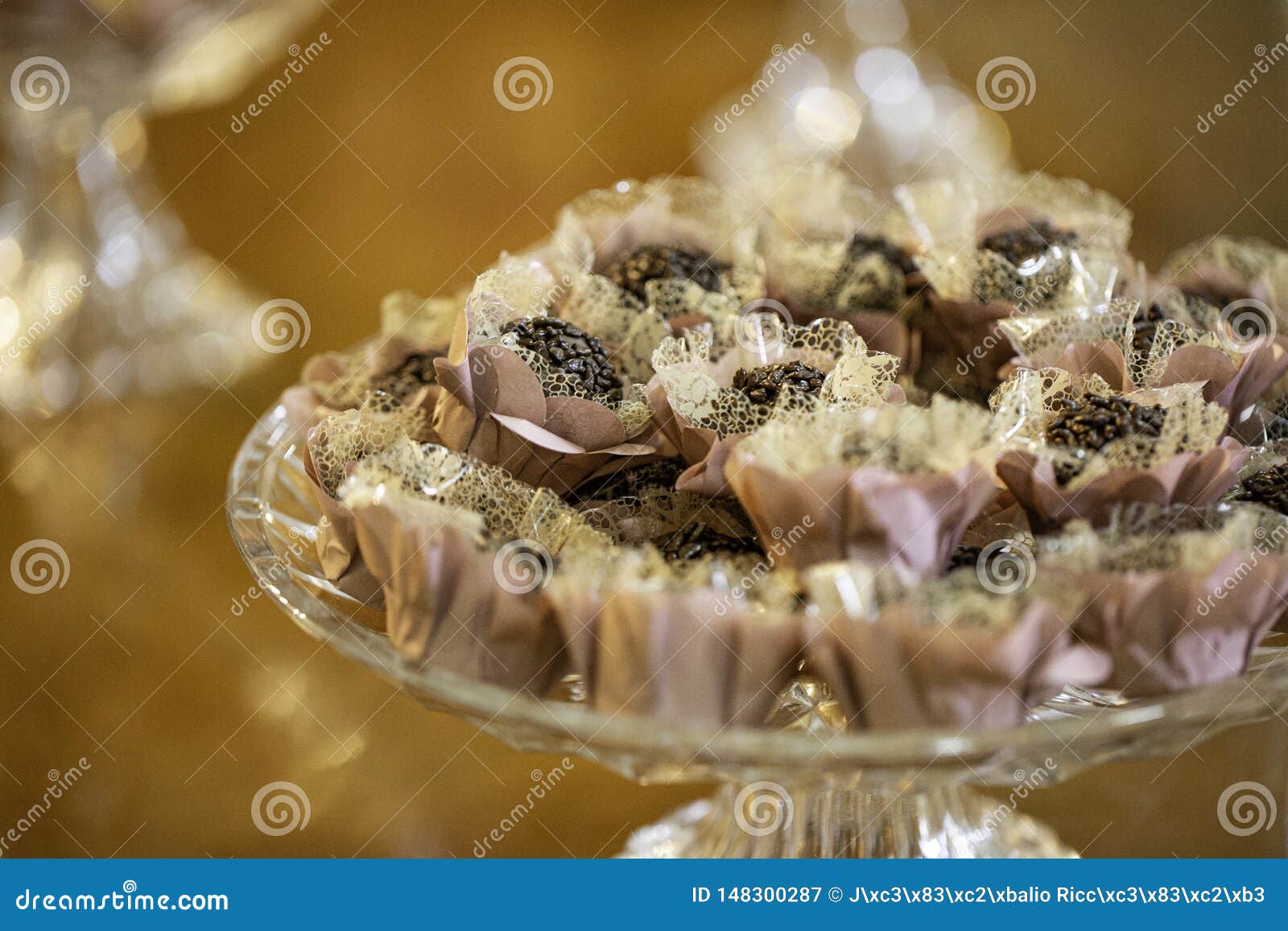 Brazilian Sweets for Wedding Party. Brigadeiro Stock Image - Image of ...