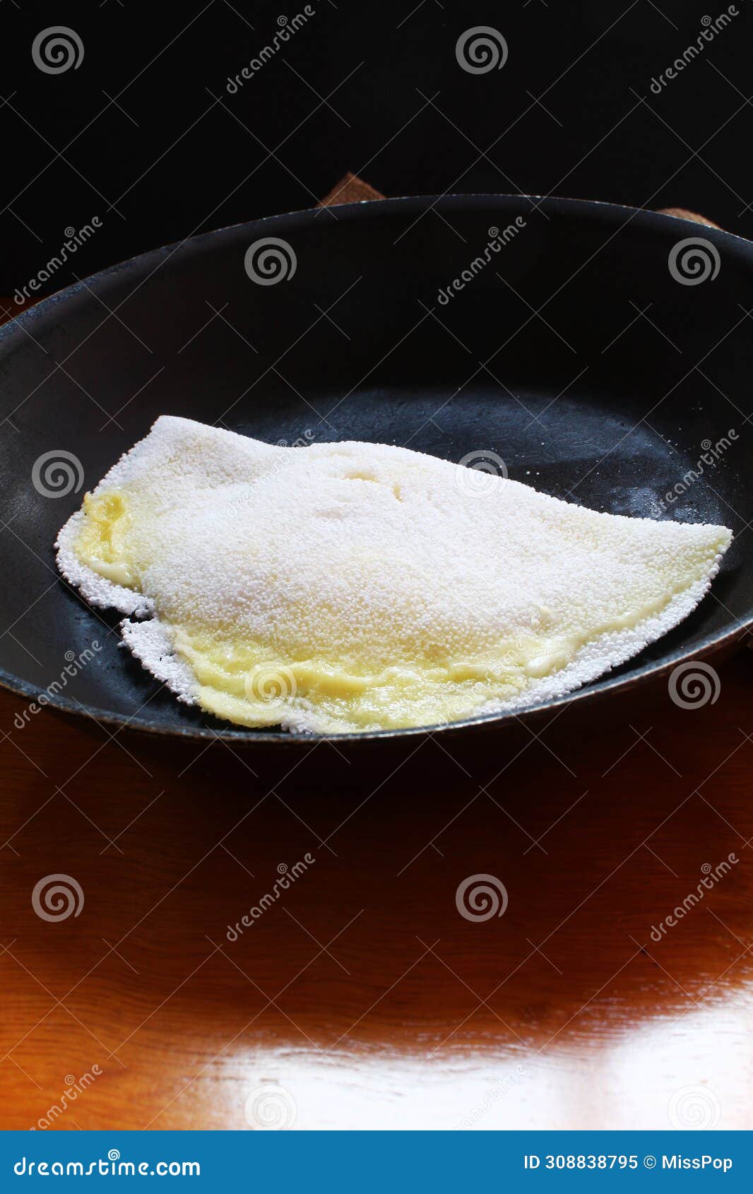 Brazilian Tapioca. Flatbread Made of Cassava with Cheese Stock Image ...