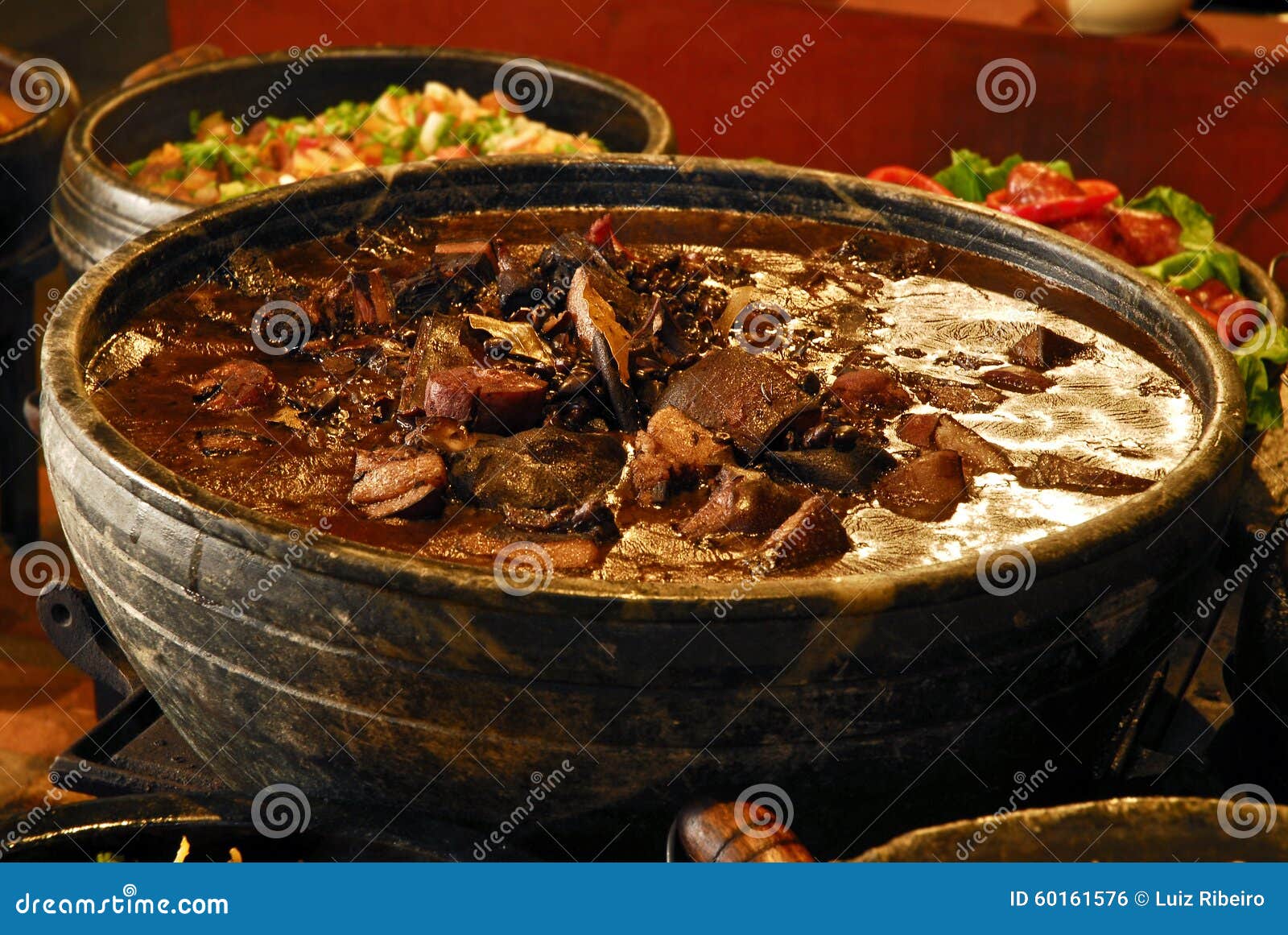 Brazillian Feijoada stock photo. Image of farofa, gourmet - 60161576