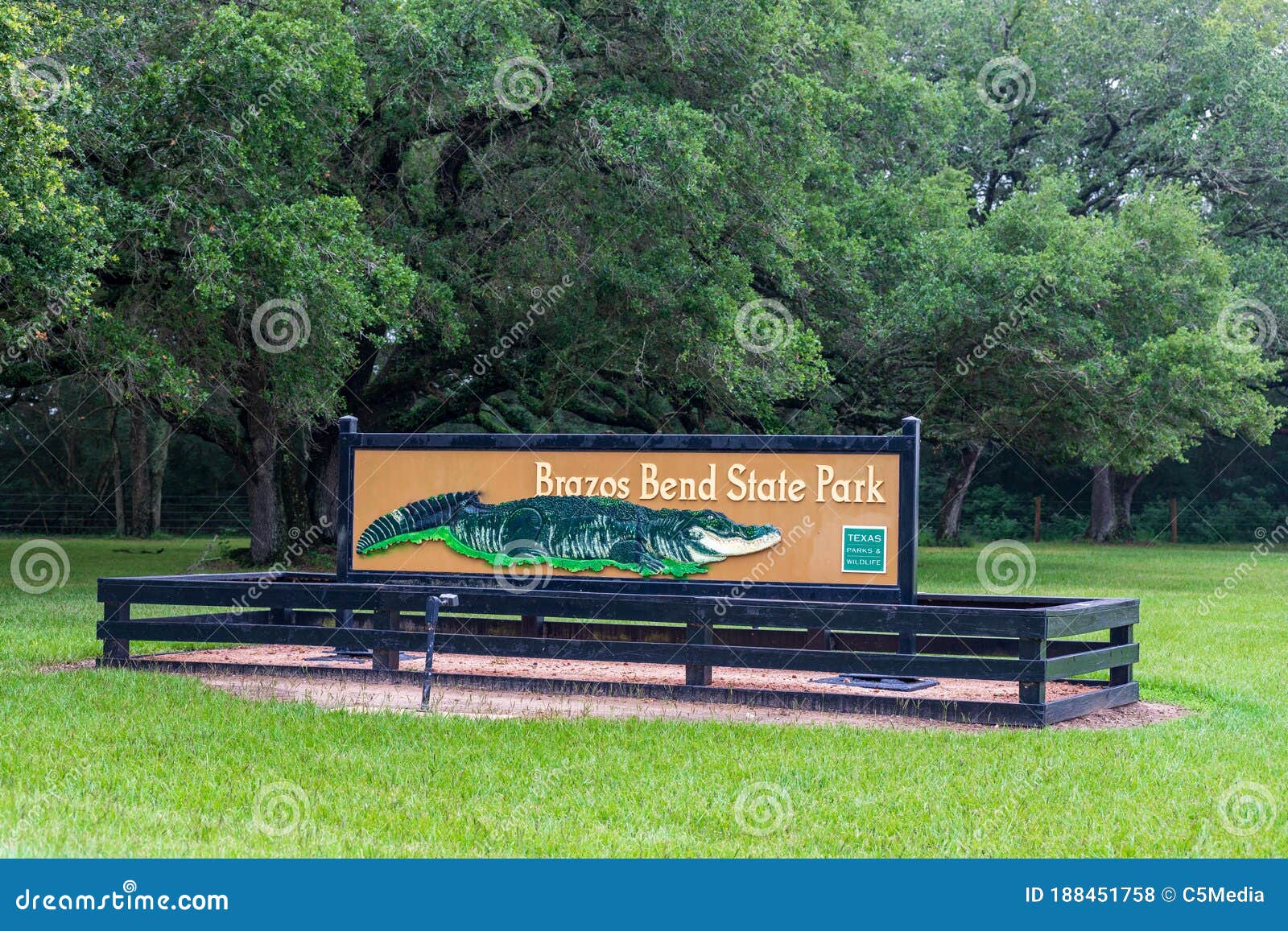 Brazos Bend State Park Sign in Needville, TX, Along the Brazos River ... Brazos Bend State Park Sign in Needville, TX, Along the Brazos River ...