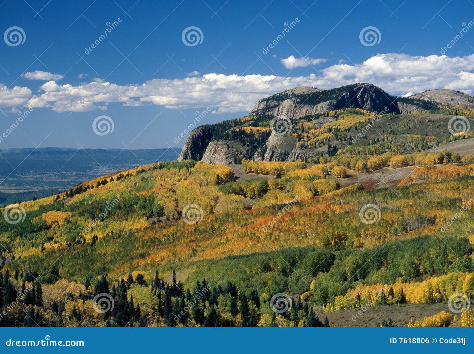 Brazos Cliffs stock photo. Image of brazos, yellow, aspen - 7618006
