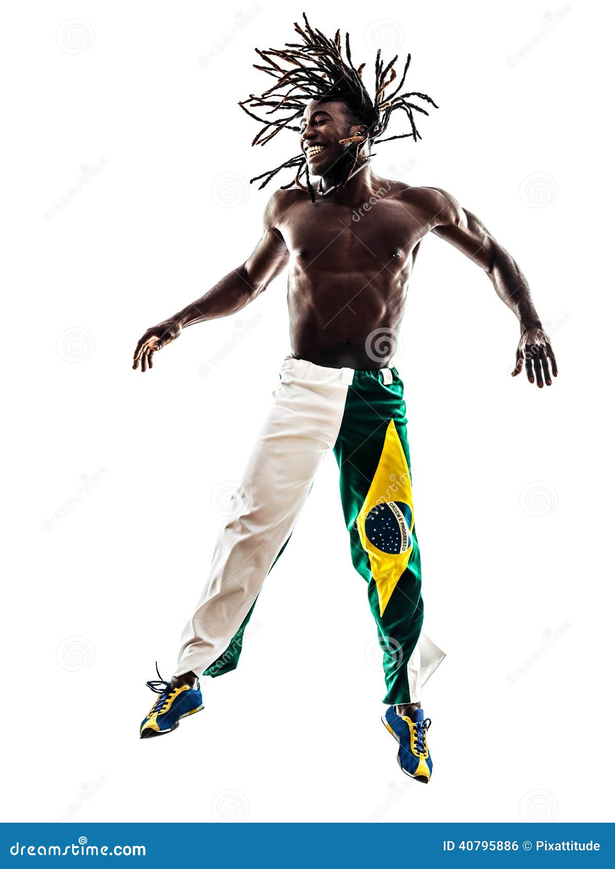 Brazylijska Murzyn Sylwetka Zdjęcie Stock - Obraz złożonej z szkolenia ...