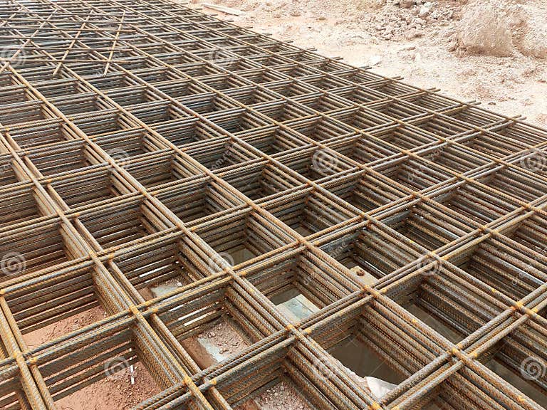 BRC Welded Wire Mesh or BRC Fabric Used As Part of the Main Structural ...