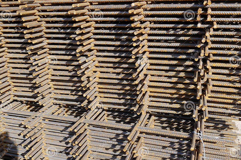 BRC Welded Wire Mesh or BRC Fabric Used As Part of the Main Structural ...