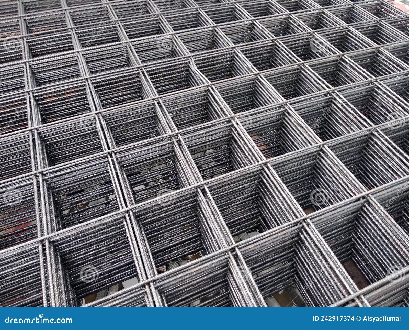 BRC Welded Wire Mesh or BRC Fabric Used As Part of the Main Structural ...