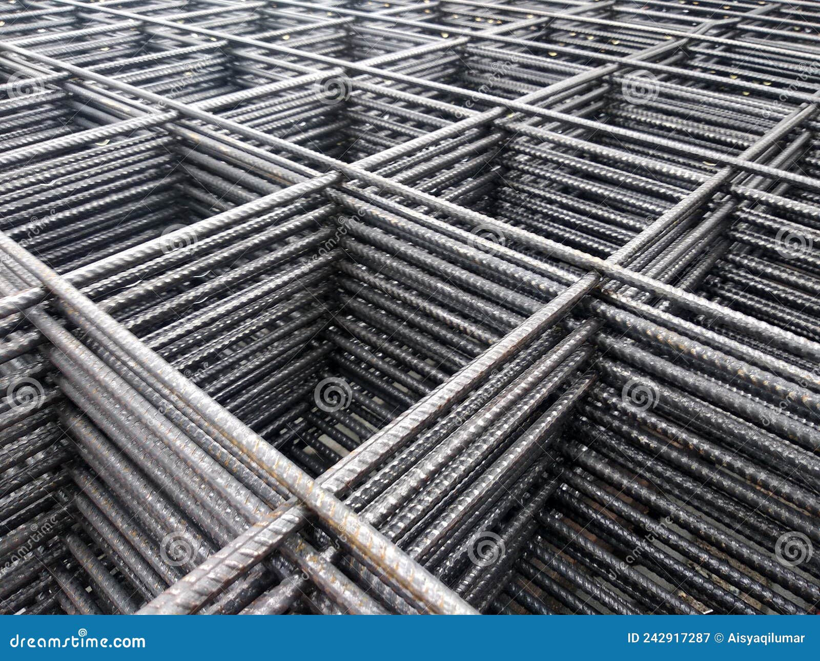 BRC Welded Wire Mesh or BRC Fabric Used As Part of the Main Structural ...