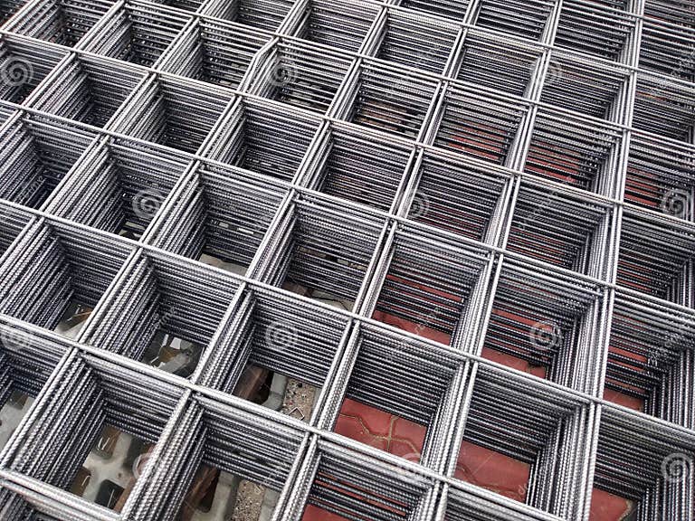 BRC Welded Wire Mesh or BRC Fabric Used As Part of the Main Structural ...