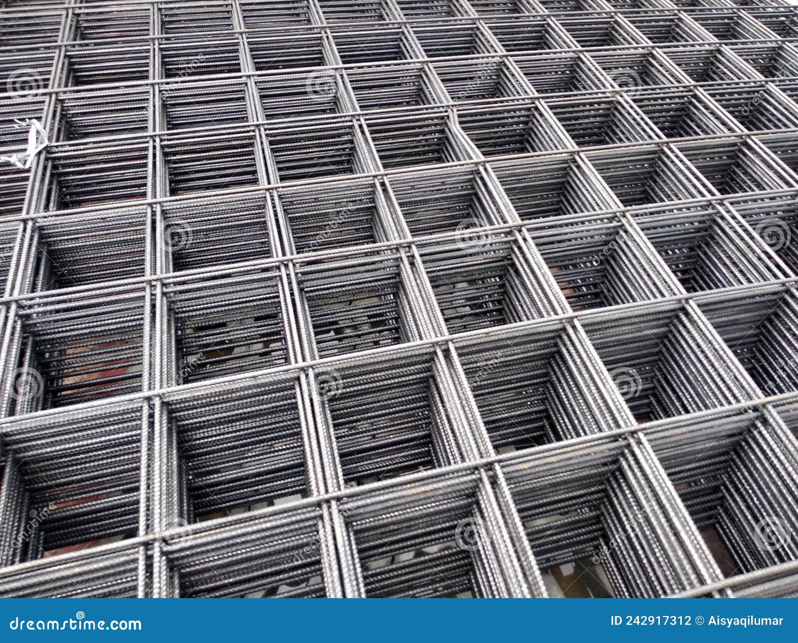 BRC Welded Wire Mesh or BRC Fabric Used As Part of the Main Structural ...