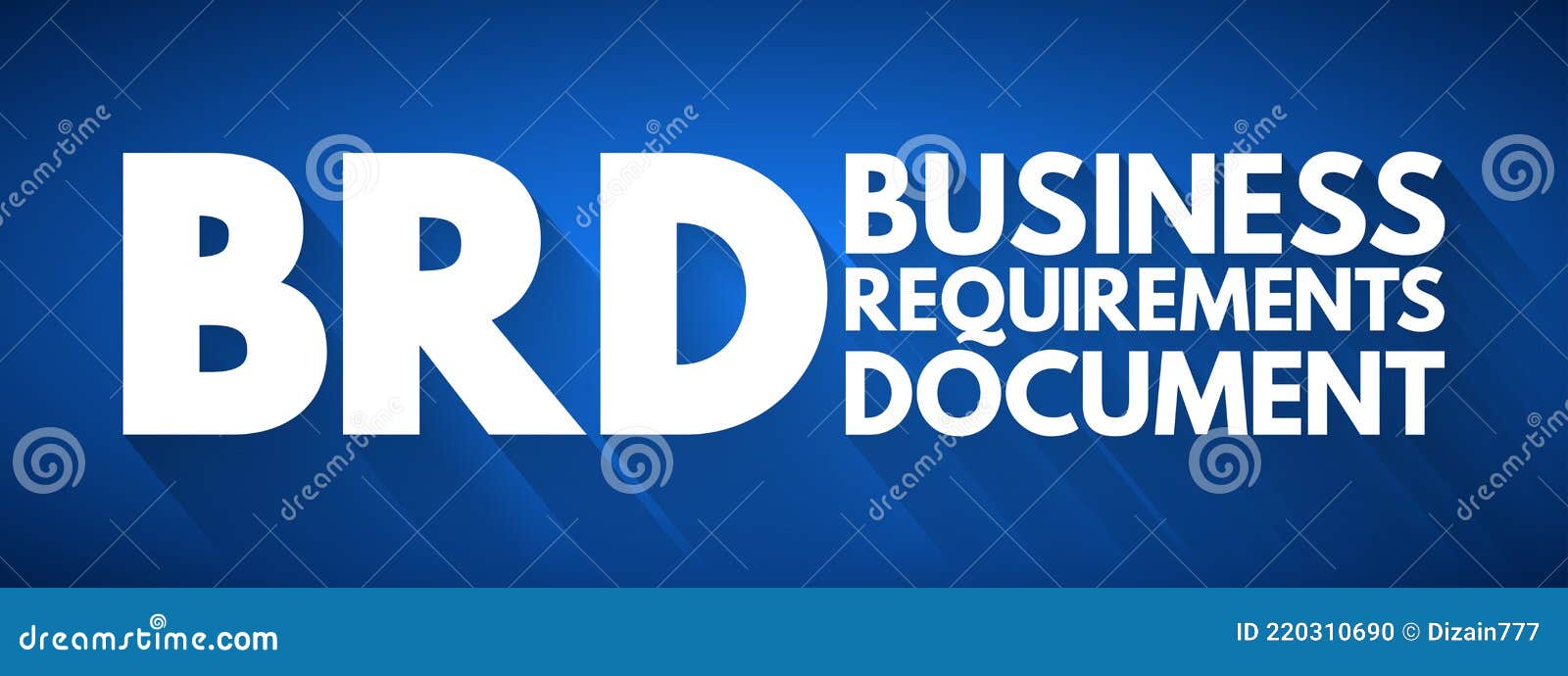 BRD - Business Requirements Document Acronym, Concept Background Stock ...