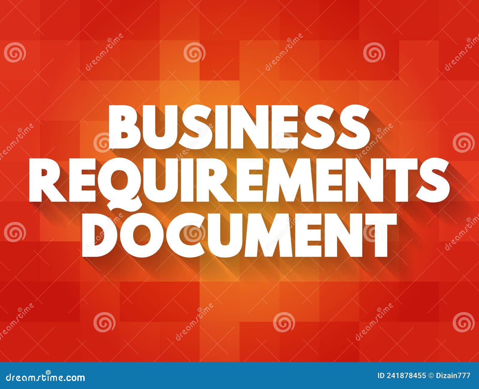 Brd Business Requirements Document Concept With Big Word Or Text And ...