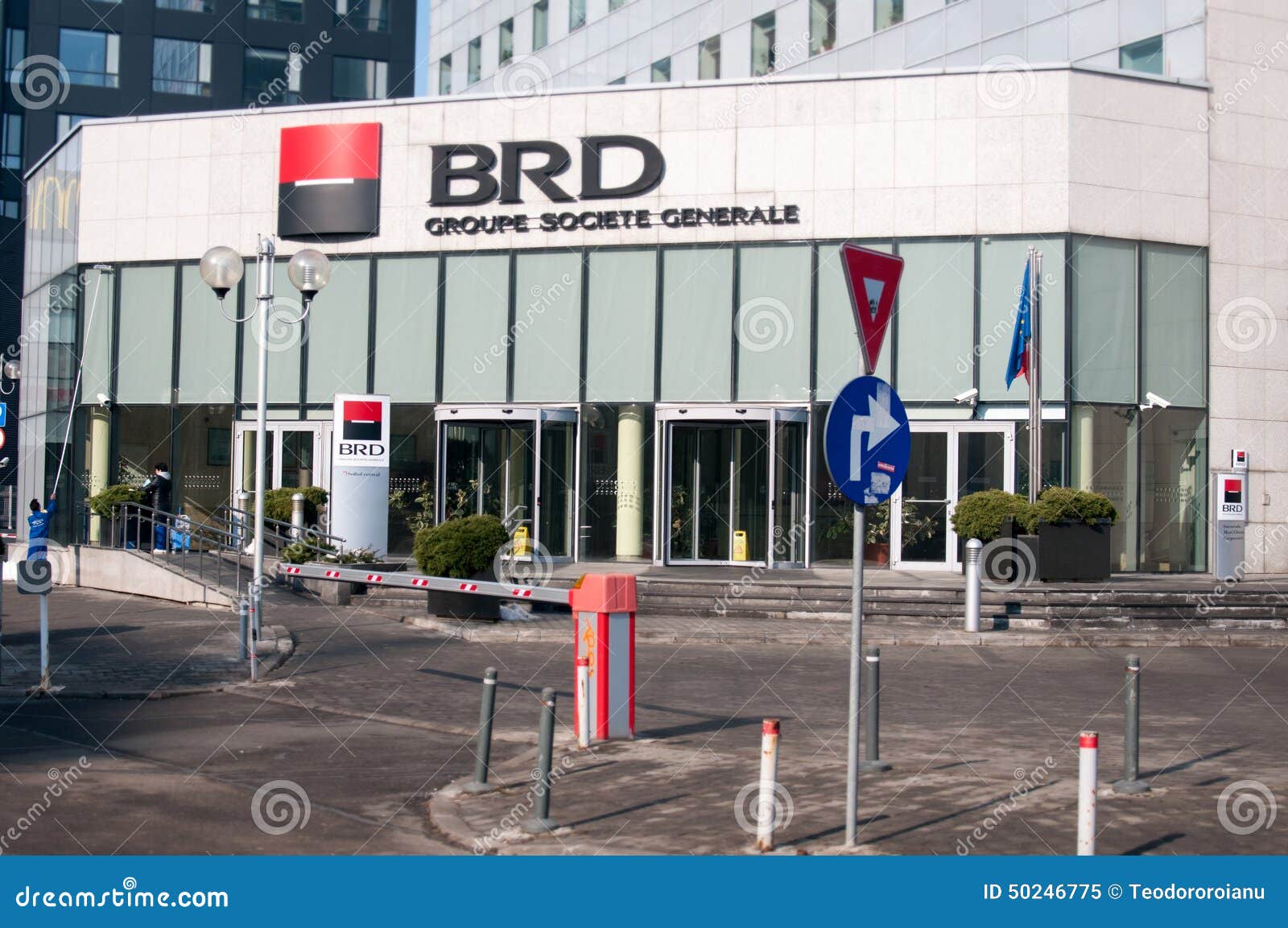 BRD romanian headquarters editorial image. Image of buildings - 50246775