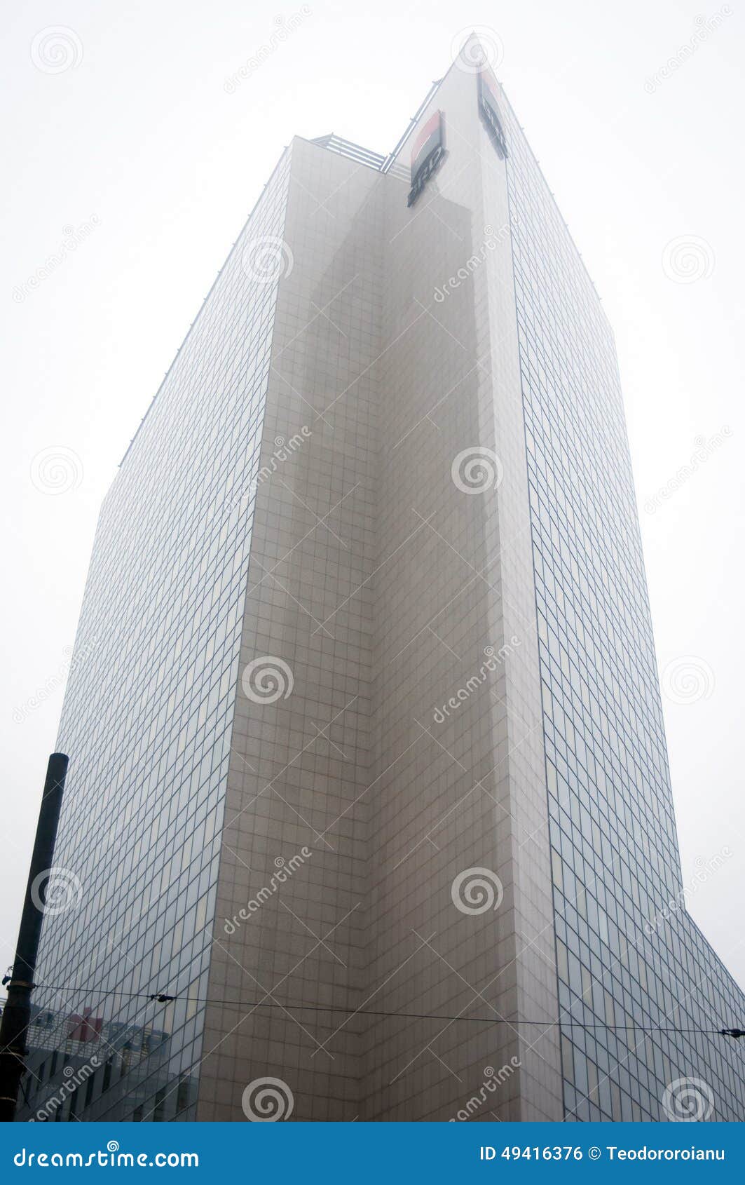 BRD skyscraper editorial photo. Image of offices, details - 49416376