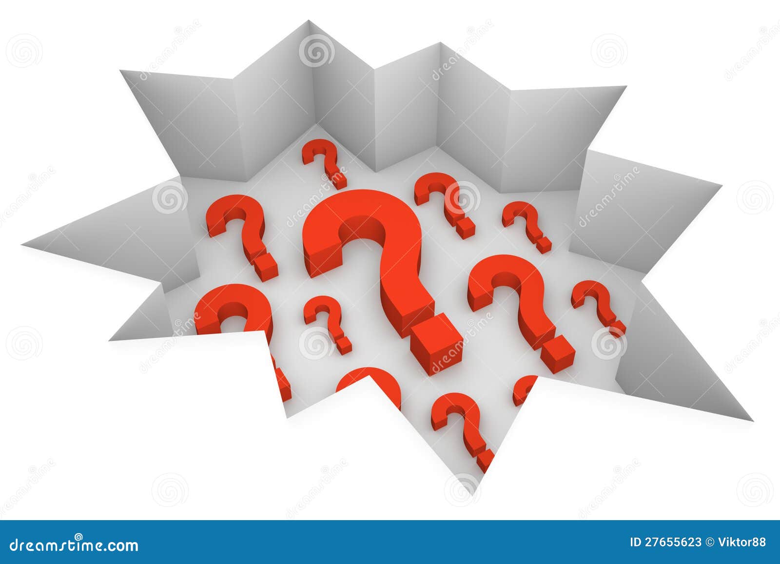 Interrogation Marks Stock Illustration | CartoonDealer.com #21335308