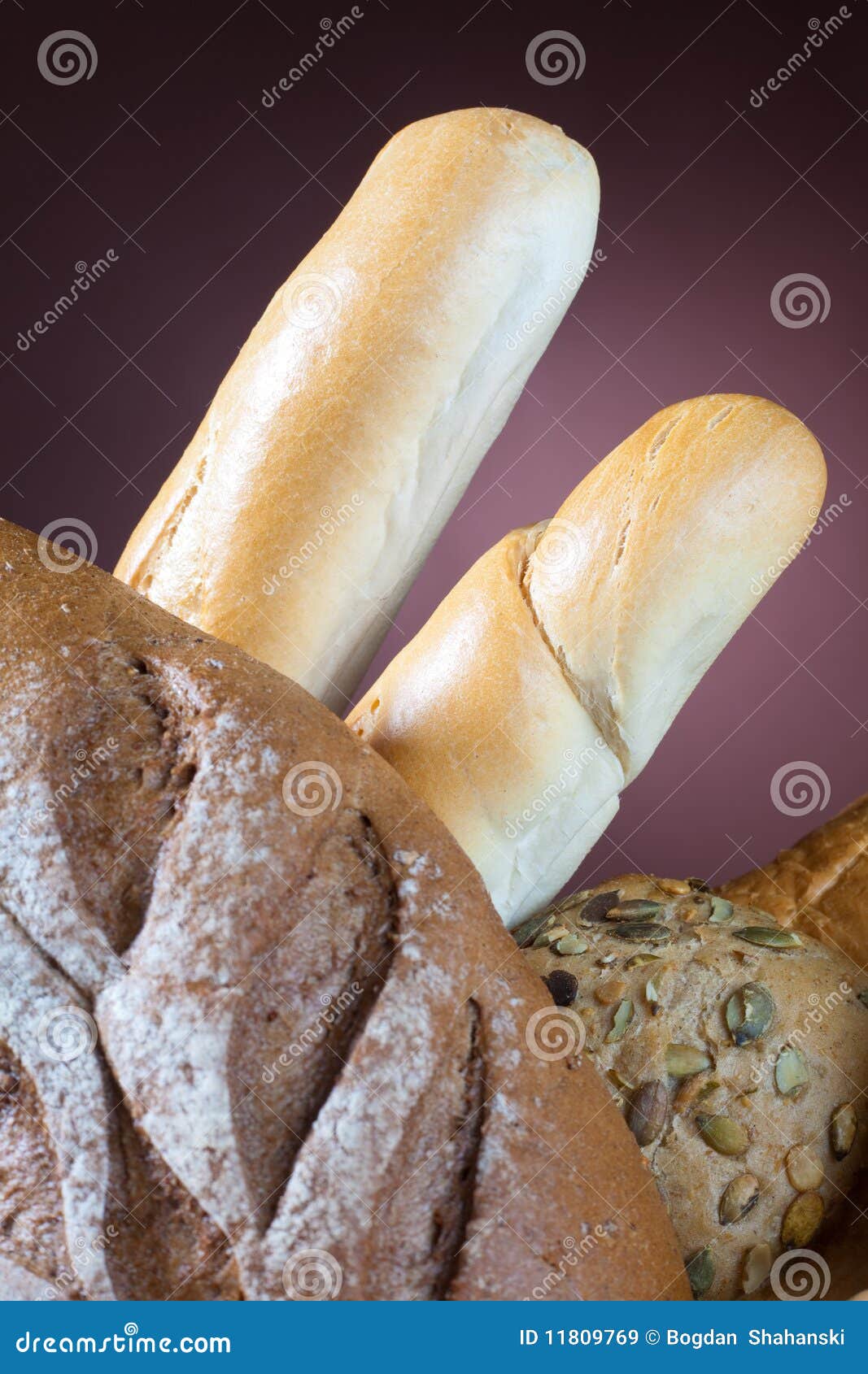Bread stock image. Image of meal, fresh, organic, freshness - 11809769