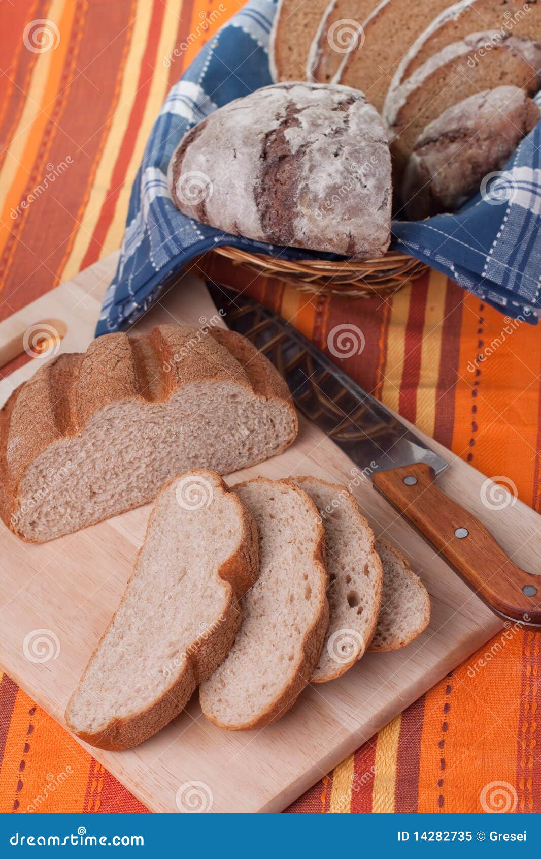 Bread stock image. Image of object, portion, objects - 14282735