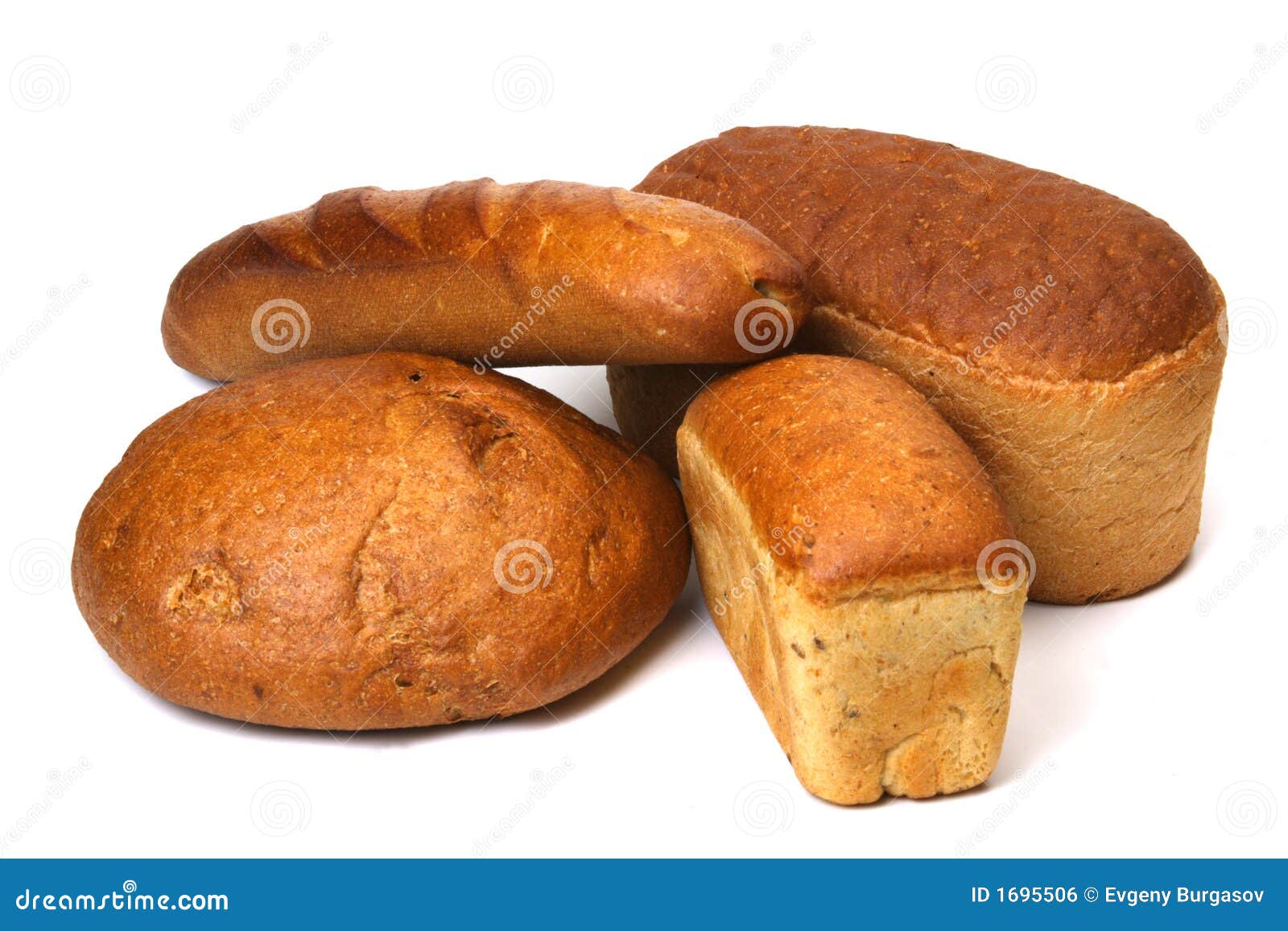 Bread stock photo. Image of gastronomic, baked, objects - 1695506