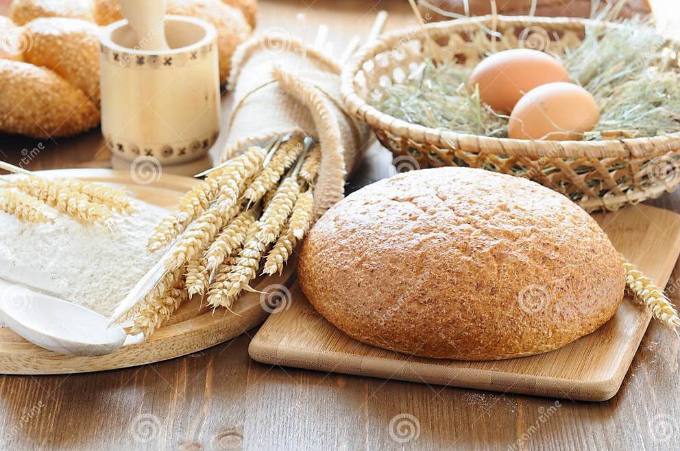 Bread stock image. Image of baking, sliced, piece, loaf - 20006279