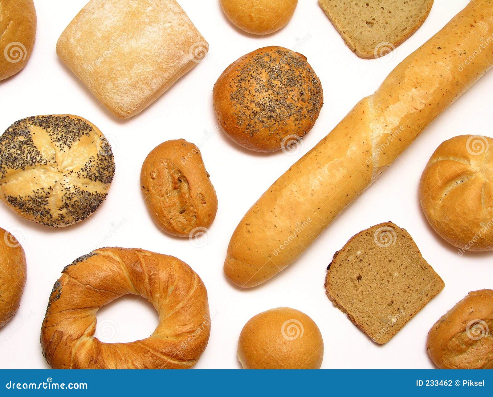 Bread stock photo. Image of bakery, assortment, morning - 233462