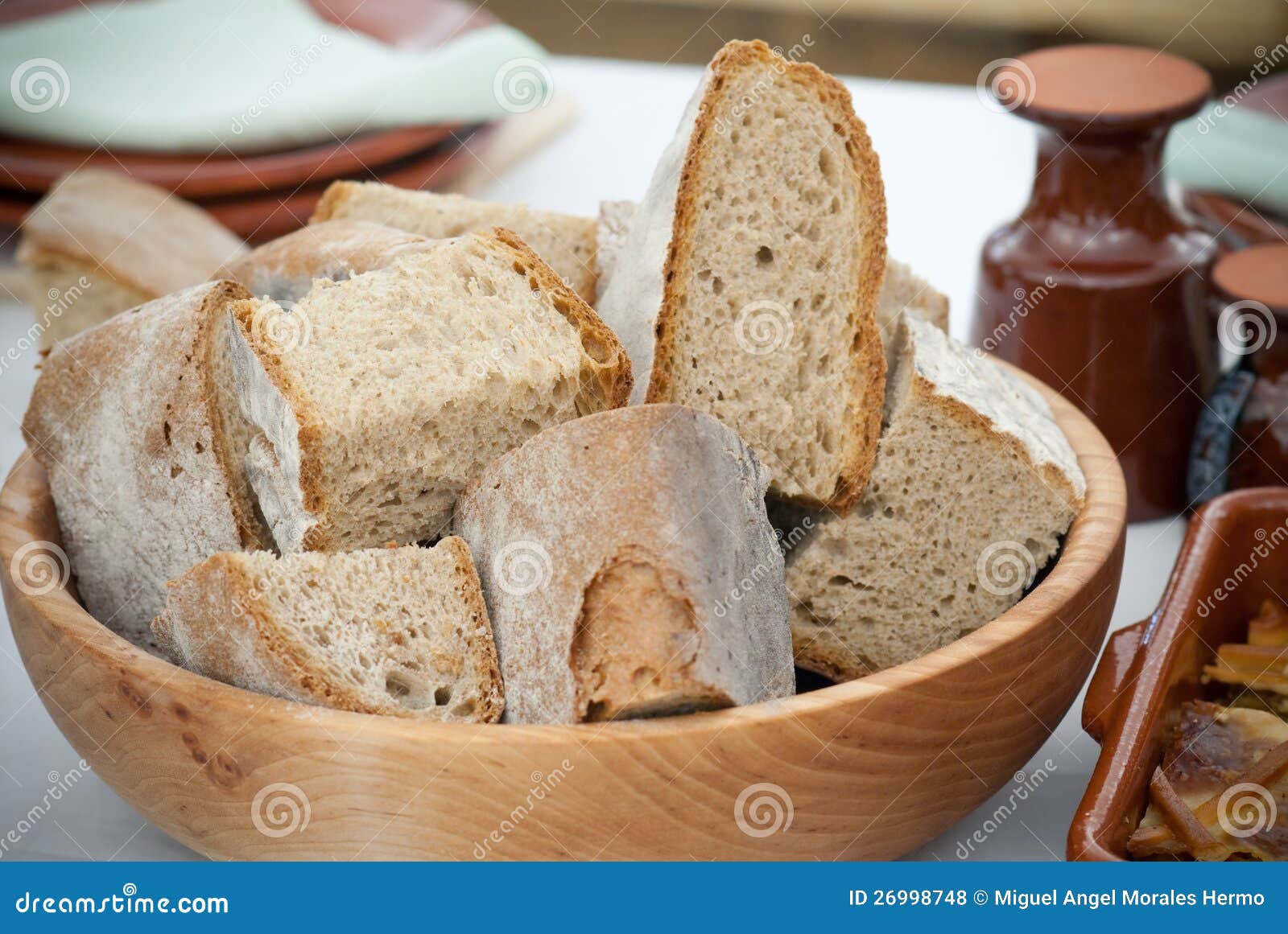 Bread stock photo. Image of food, scraps, table, bread - 26998748