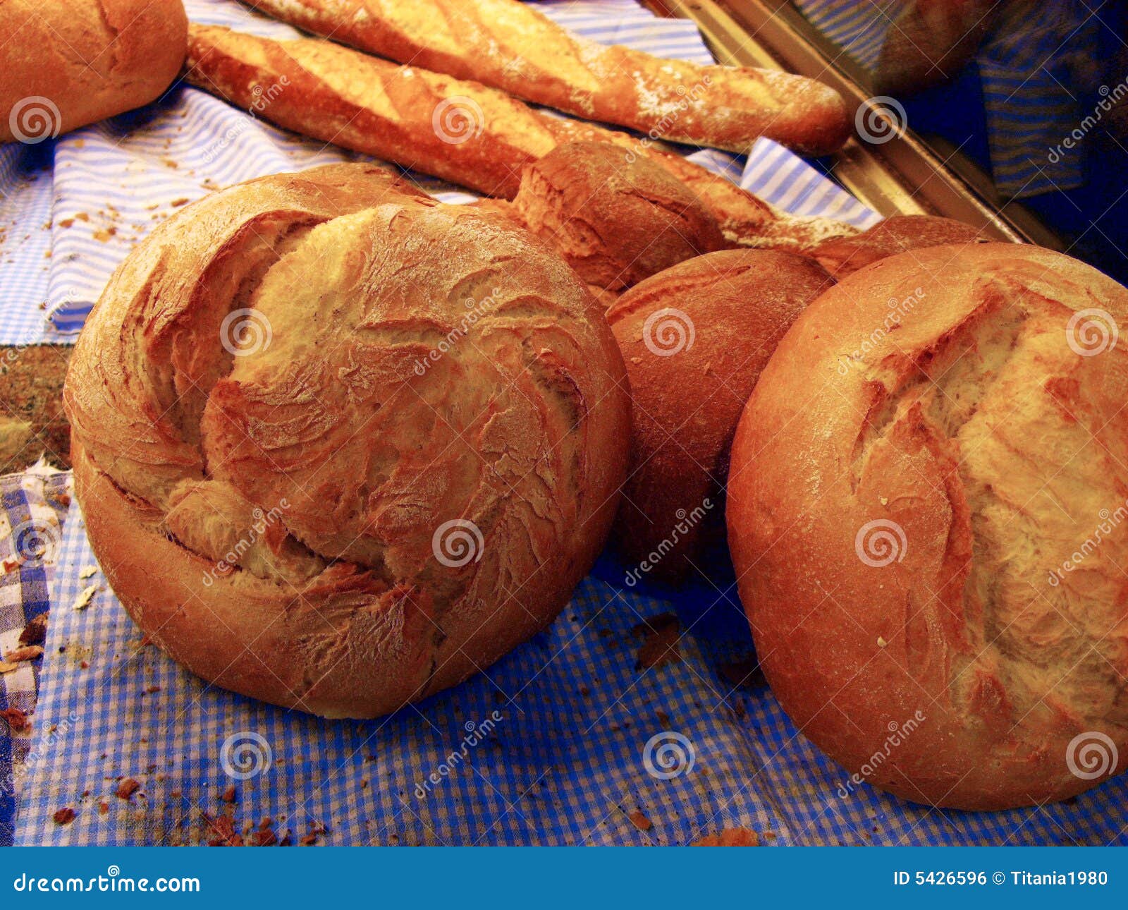 Bread stock photo. Image of flour, handmade, crisp, nourishment - 5426596