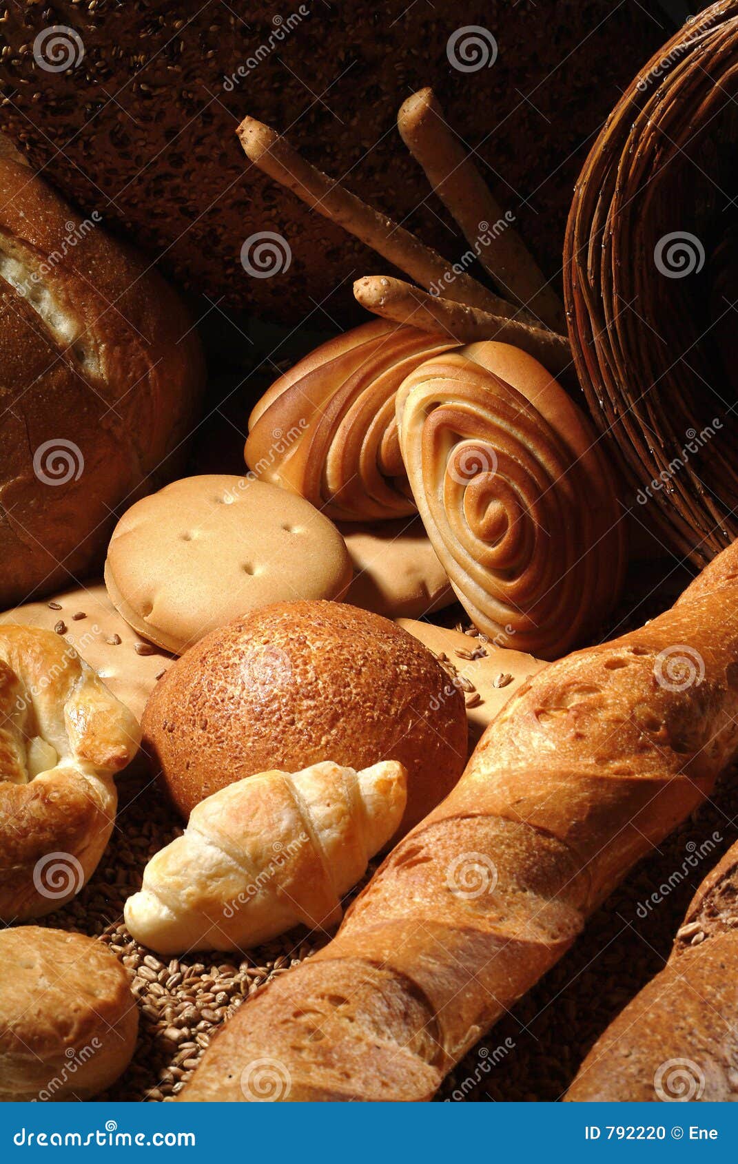 Bread stock photo. Image of pastry, food, bakery, calories - 792220