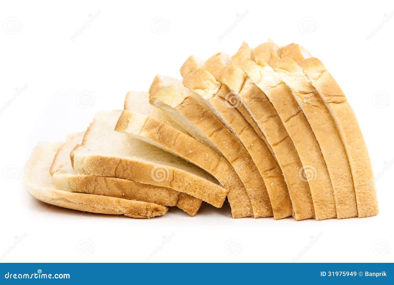 Bread stock image. Image of white, grain, cutting, healthy - 31975949