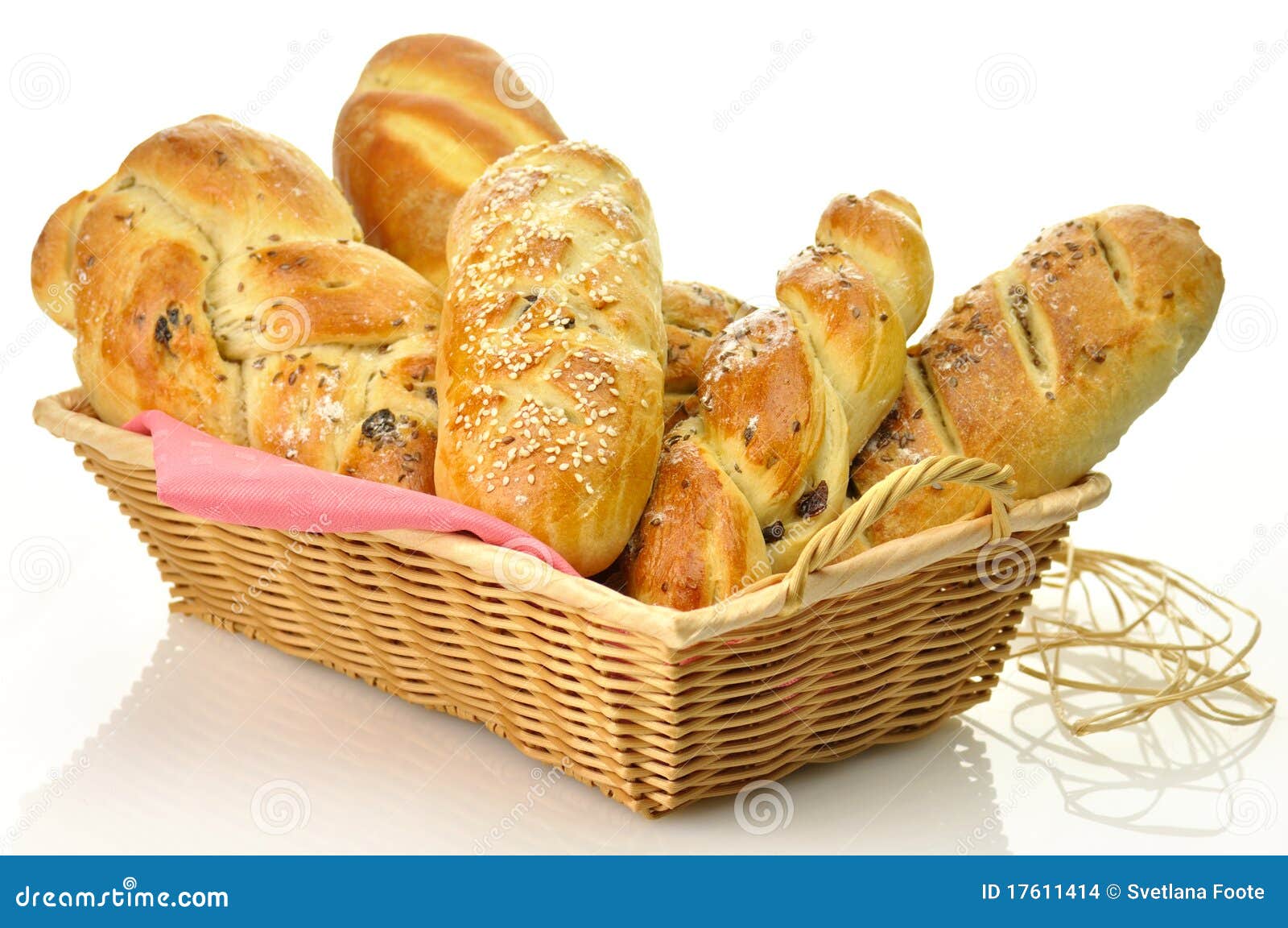Bread assortment stock photo. Image of healthy, bread - 17611414