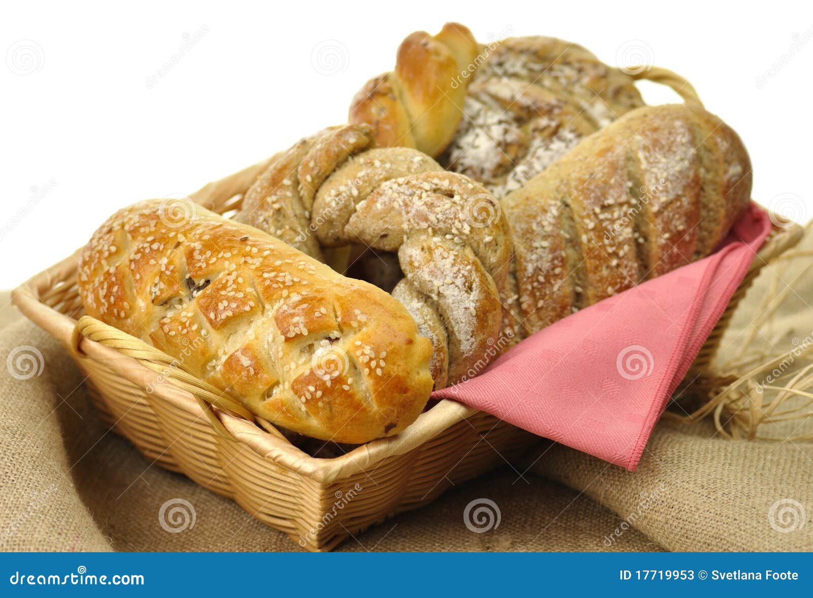 Bread assortment stock image. Image of brown, wholemeal - 17719953