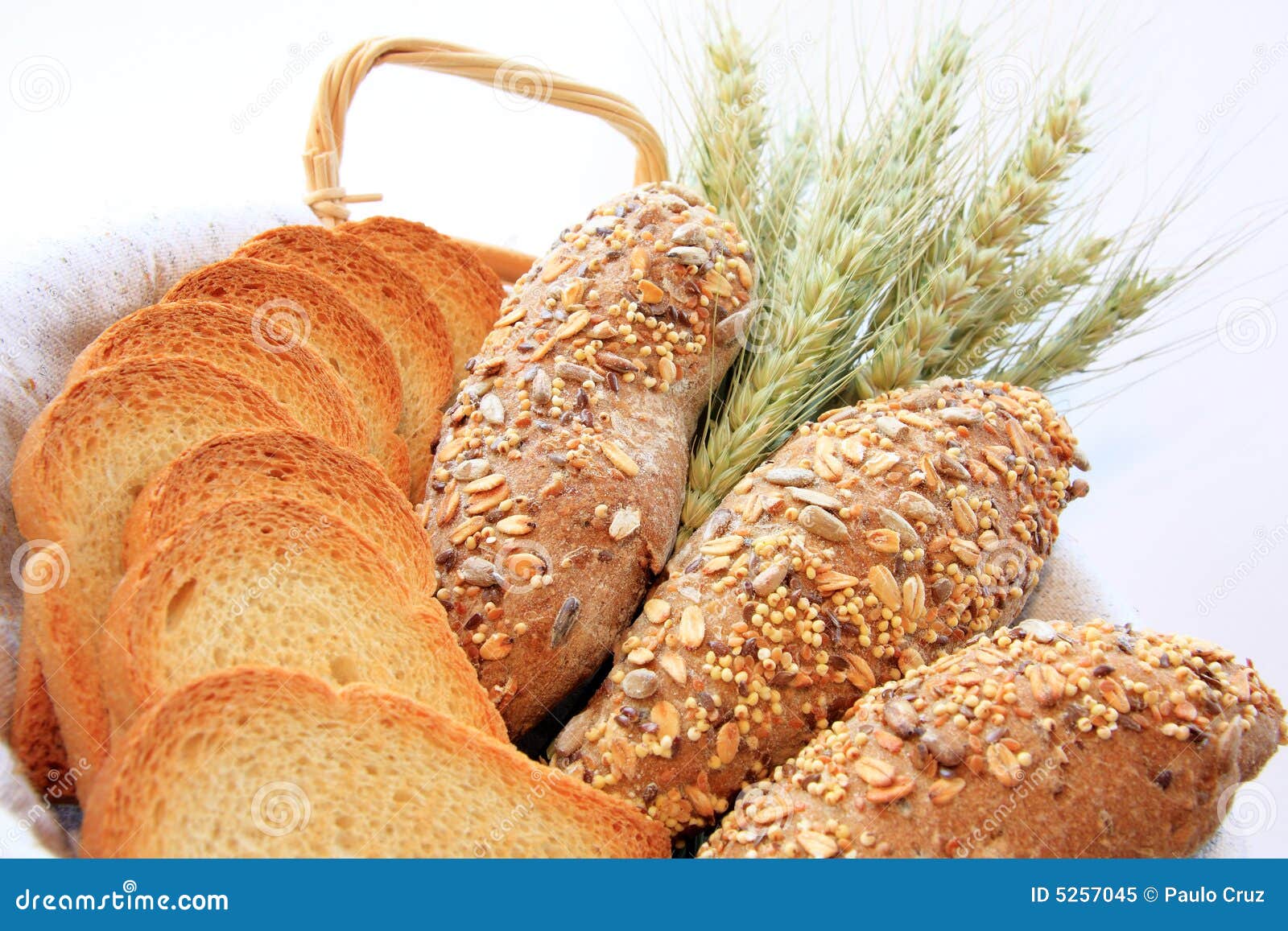 Bread Assortment stock image. Image of carbohydrates, lunch - 5257045