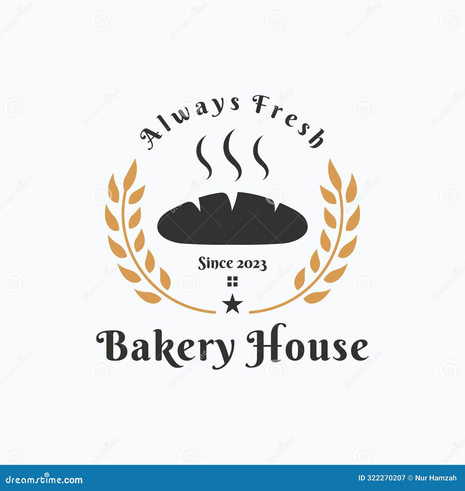 Bread Badge Template or Bread Logo Icon Stock Illustration ...