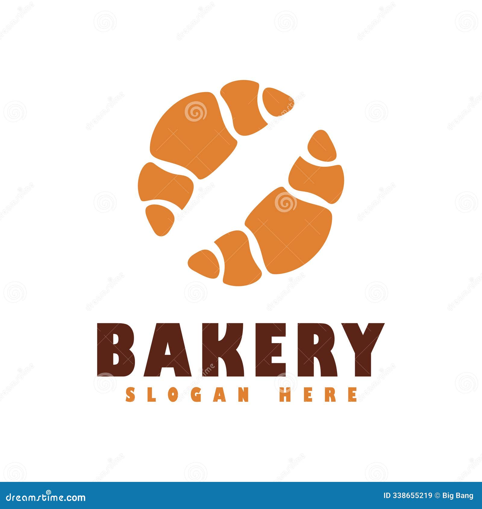 Bread or Bakery Logo Vector Design Stock Vector - Illustration of ...