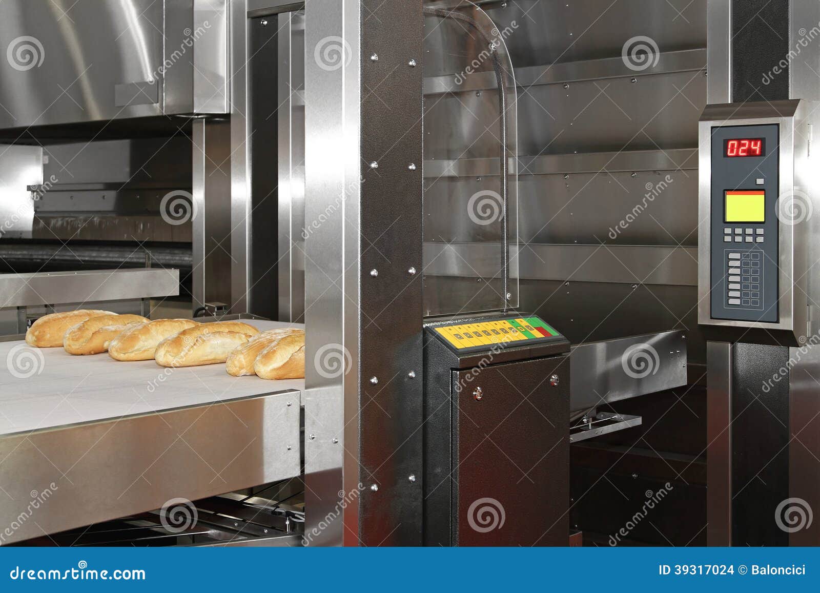 Bread bakery oven stock photo. Image of production, loaf - 39317024