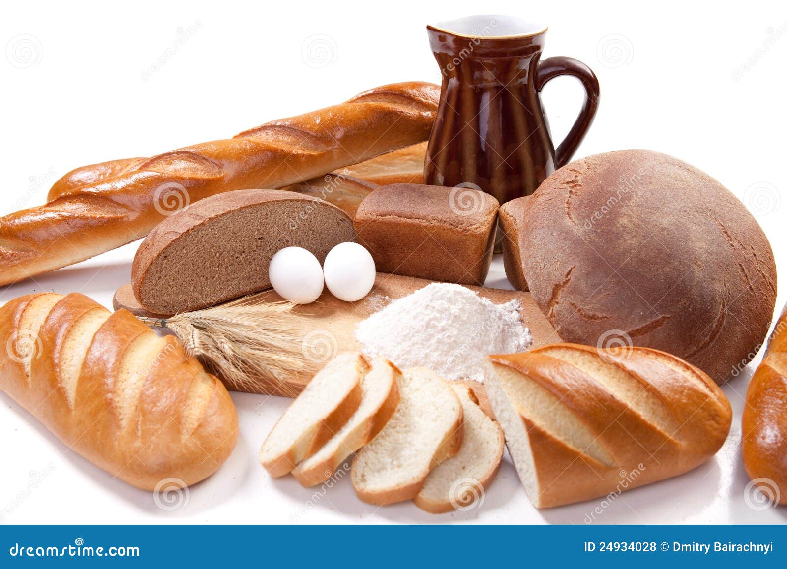 Bread bakery products stock photo. Image of bread, grains - 24934028