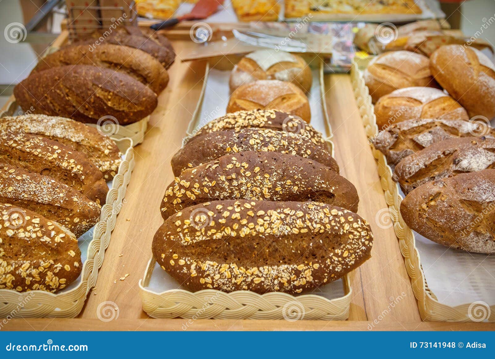 Bread stock photo. Image of fresh, dairy, baker, bread - 73141948