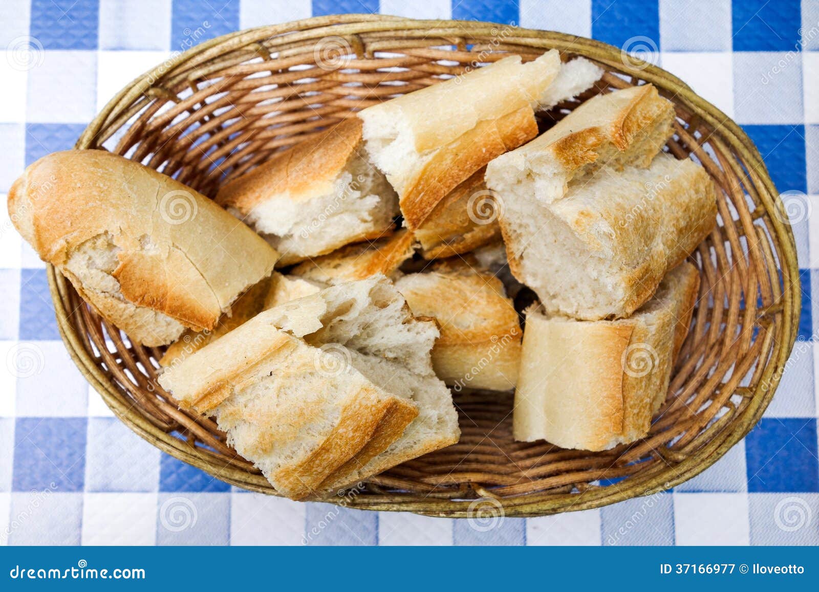 Bread in basket stock image. Image of ingredient, crunchy - 37166977