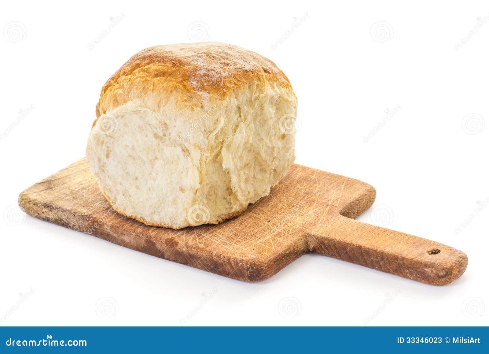 Bread on Board stock image. Image of wheat, delicious - 33346023