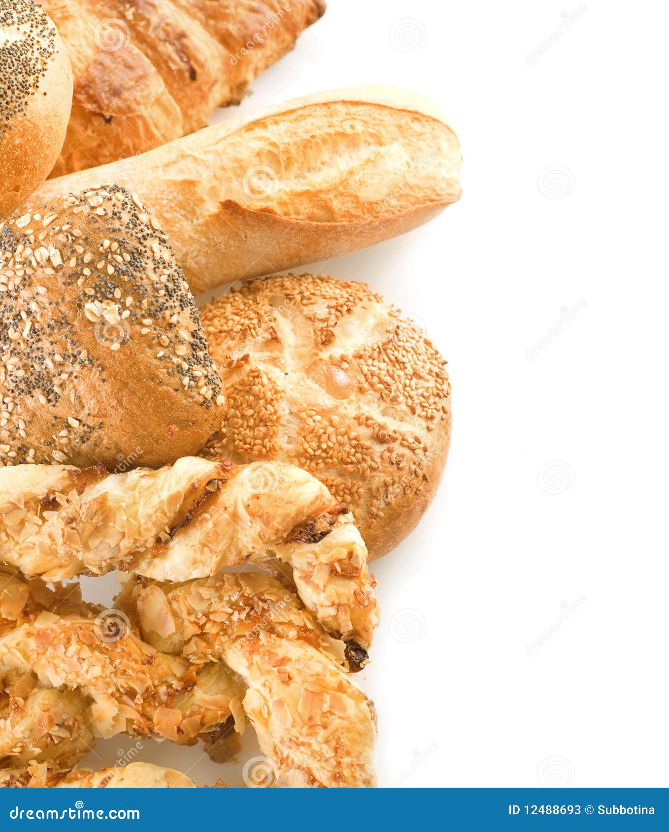 Bread Border Stock Photos - Image: 12488693