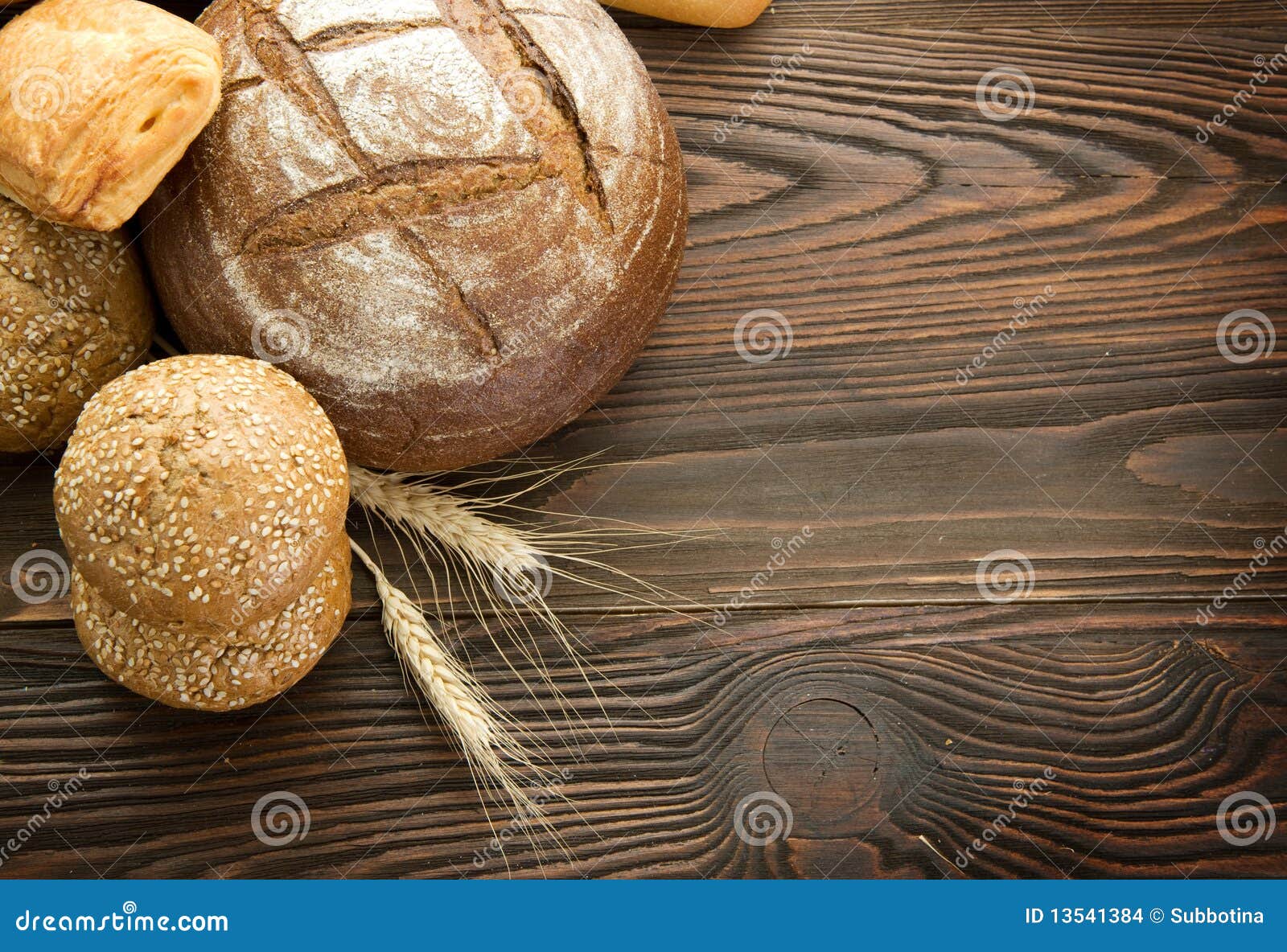 Bread Border Stock Images - Image: 13541384