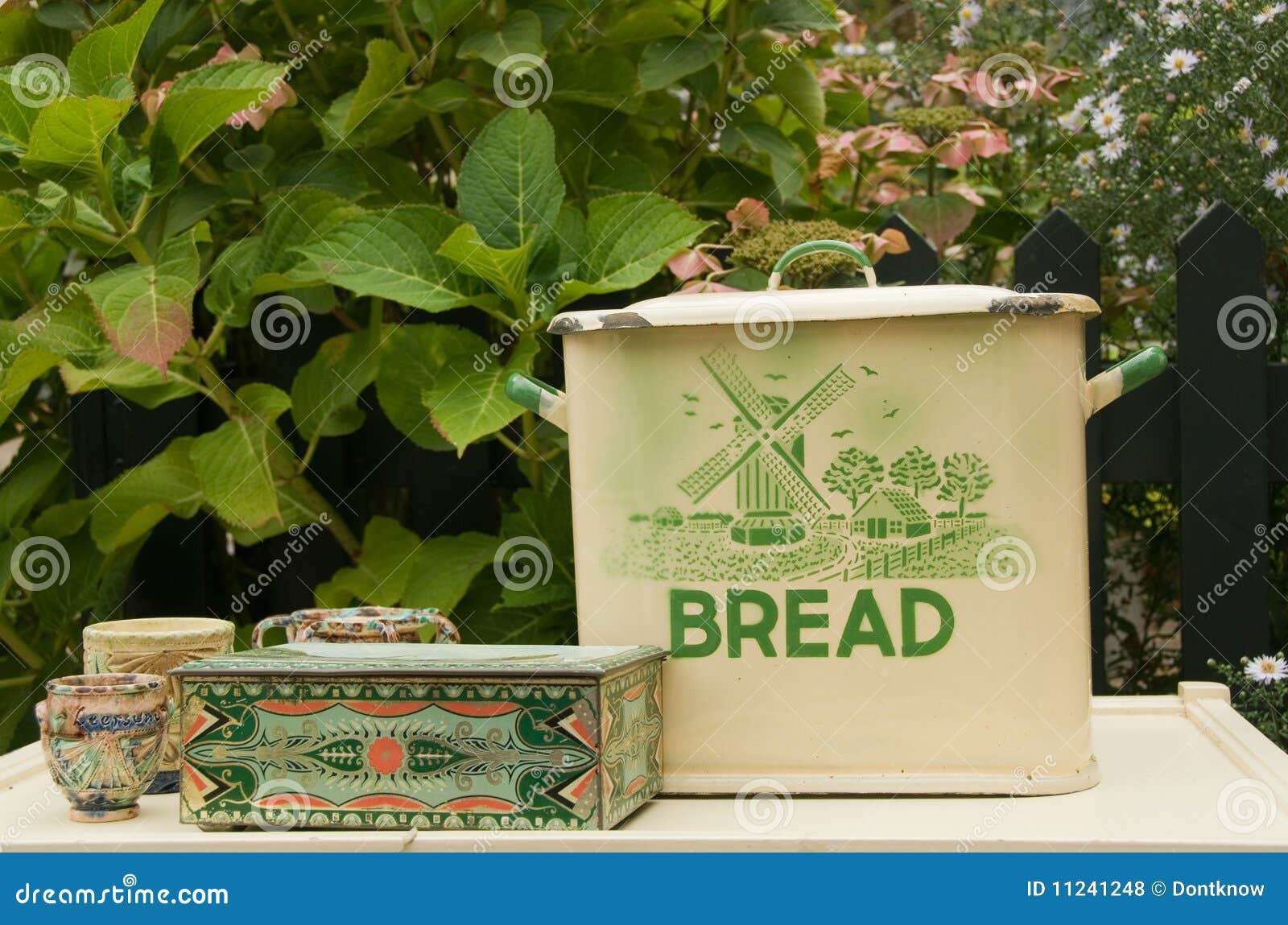 Bread box stock photo. Image of antique, bakery, storage - 11241248