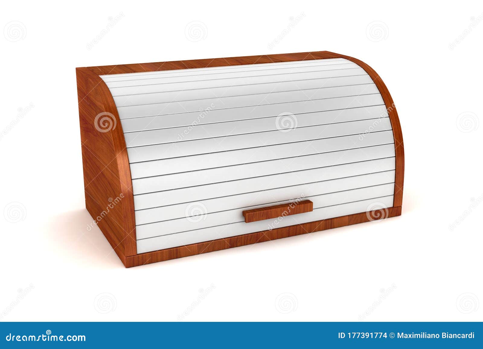 Bread Box stock illustration. Illustration of meal, render - 177391774